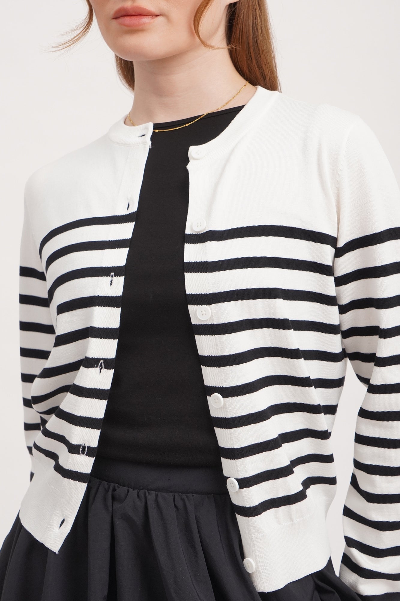 Dress Code Striped Regular Fit Cardigan – PENSHOPPE