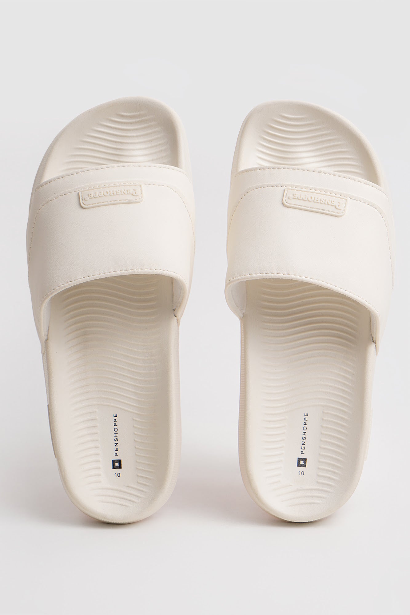 Women's Neoprene Band Slides with Textured Rubber Sole – PENSHOPPE