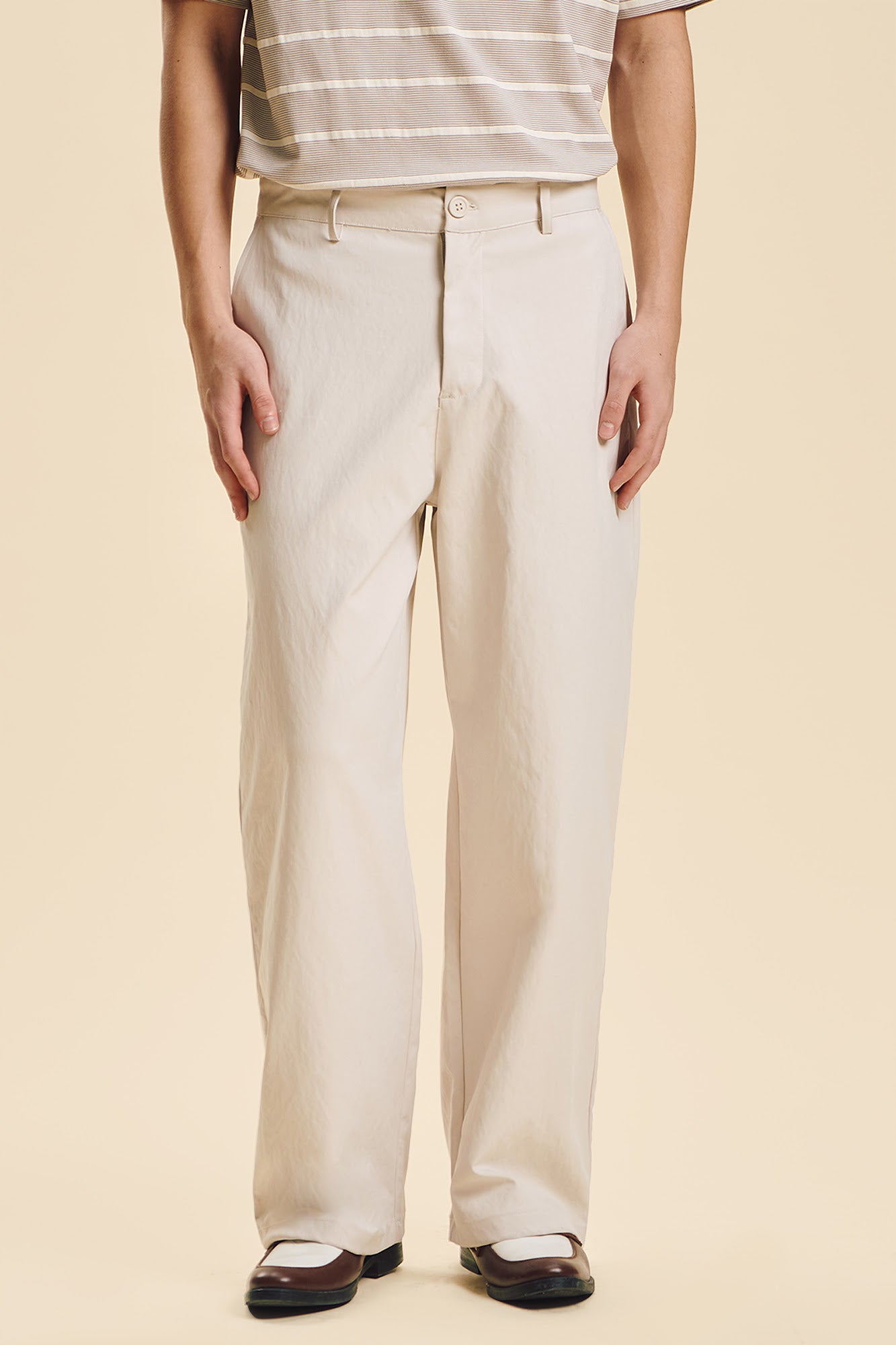 Dress Code Wide Fit Chino Pants – PENSHOPPE